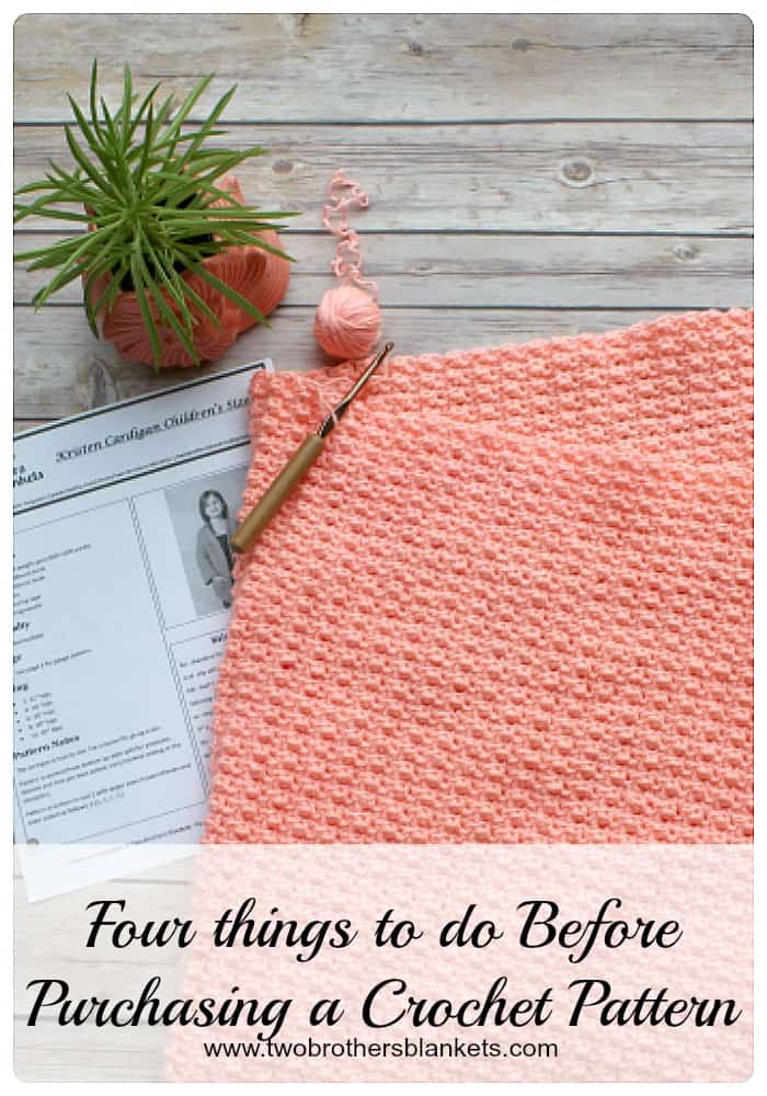 Four Tips for Purchasing a Crochet Pattern You'll Love