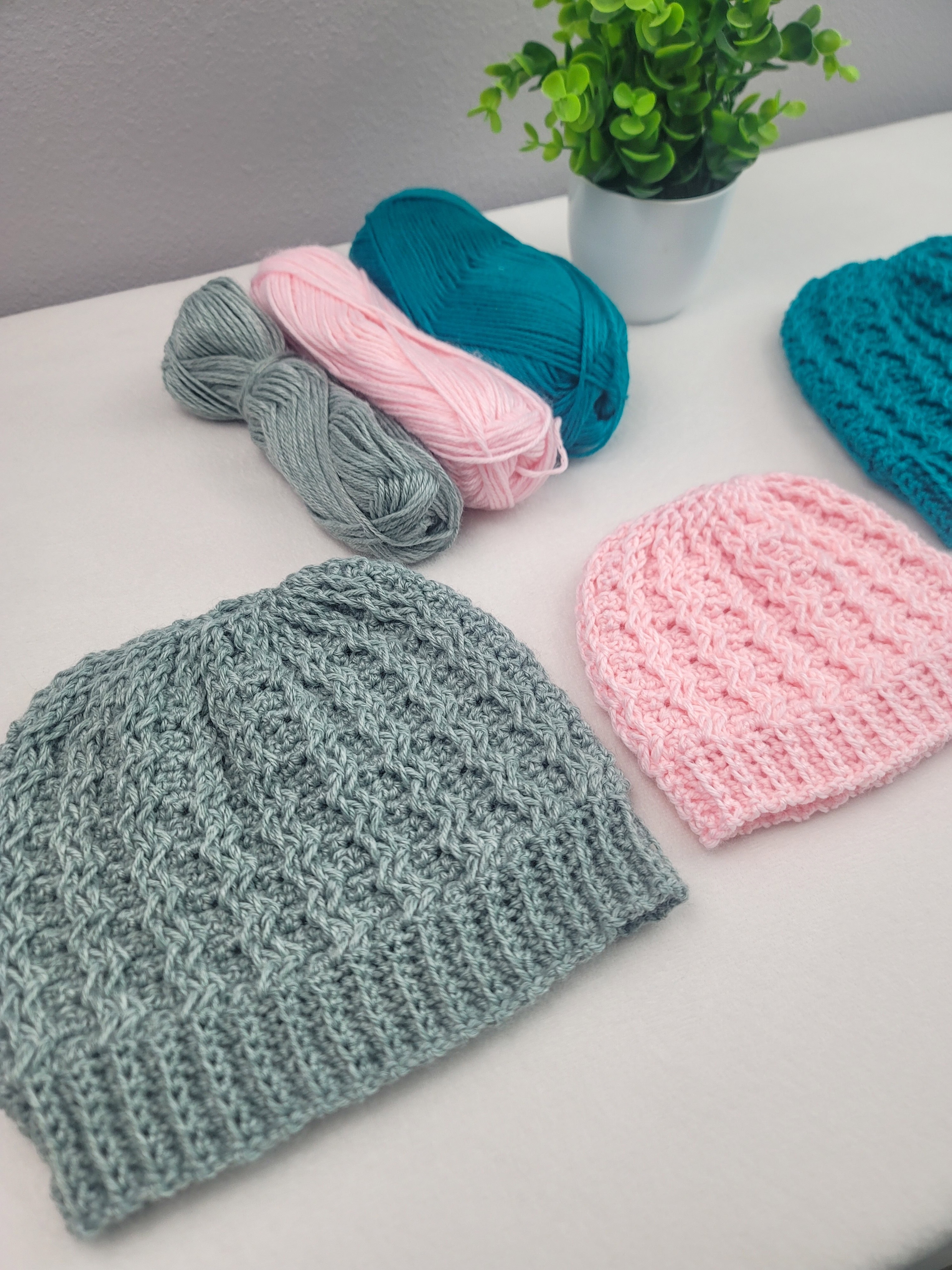 Crochet Beanie Pattern - Jenny Beanie - Two Brothers Blankets