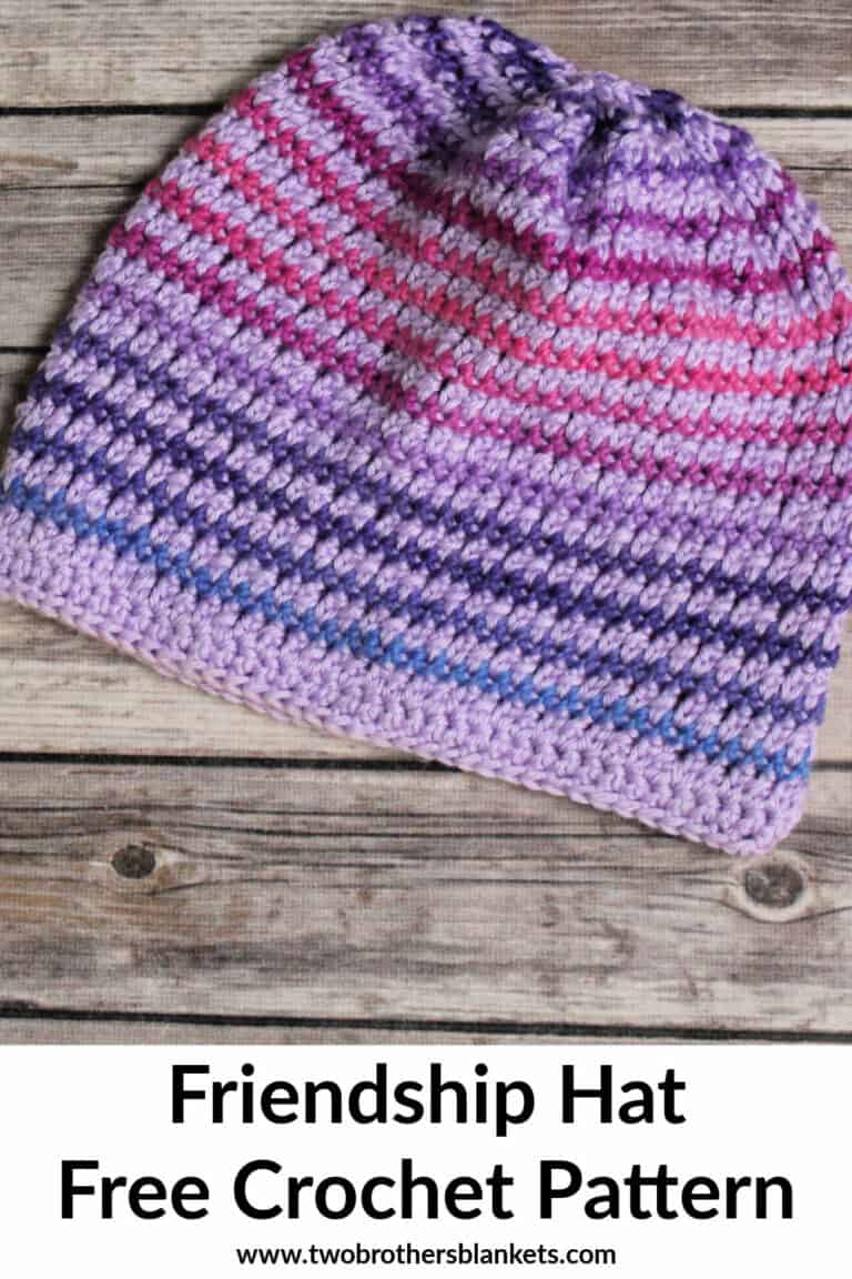 Friendship Hat Free Crochet Pattern - Two Brothers Blankets