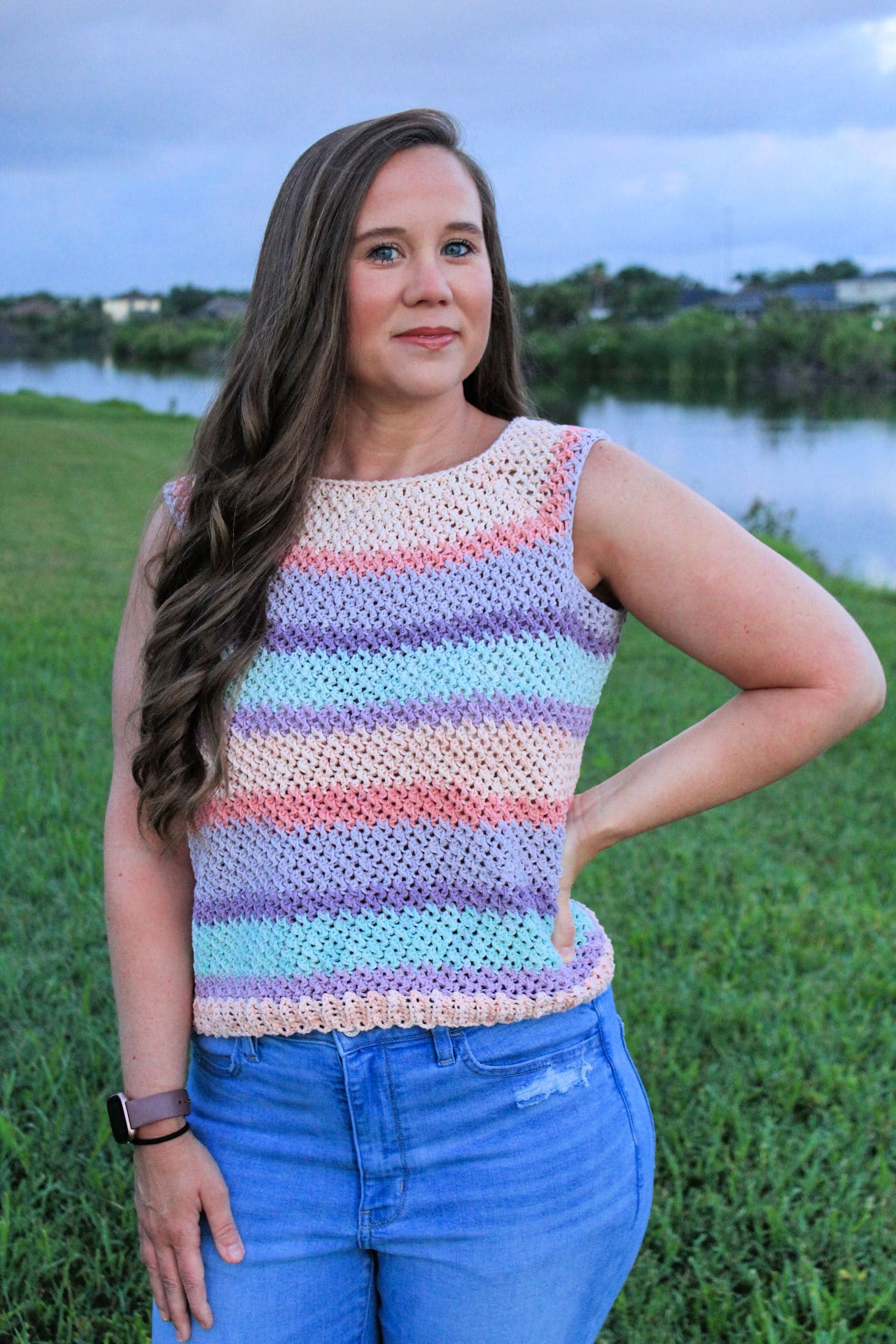 Savannah Tank Top Crochet Pattern - Two Brothers Blankets