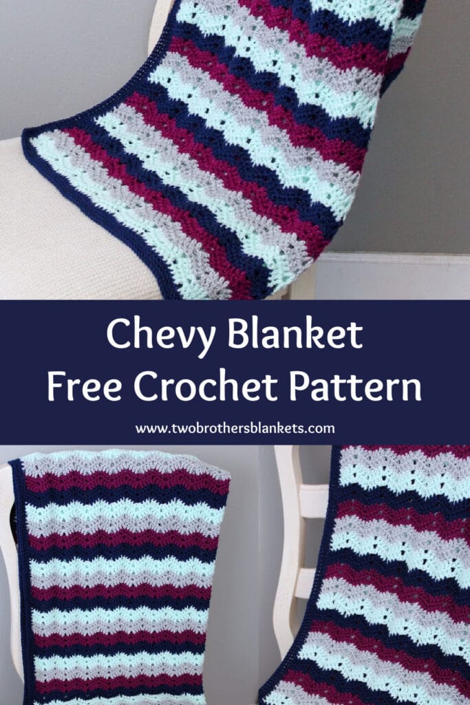 Chevy Crochet Blanket Free Pattern - Two Brothers Blankets