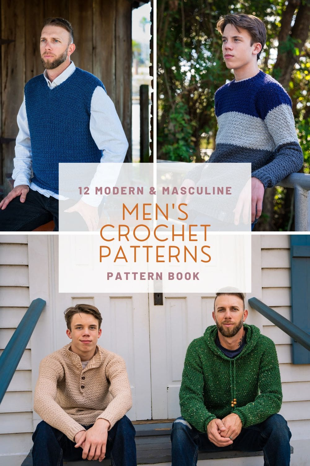 Men's Crochet Patterns - Two Brothers Blankets