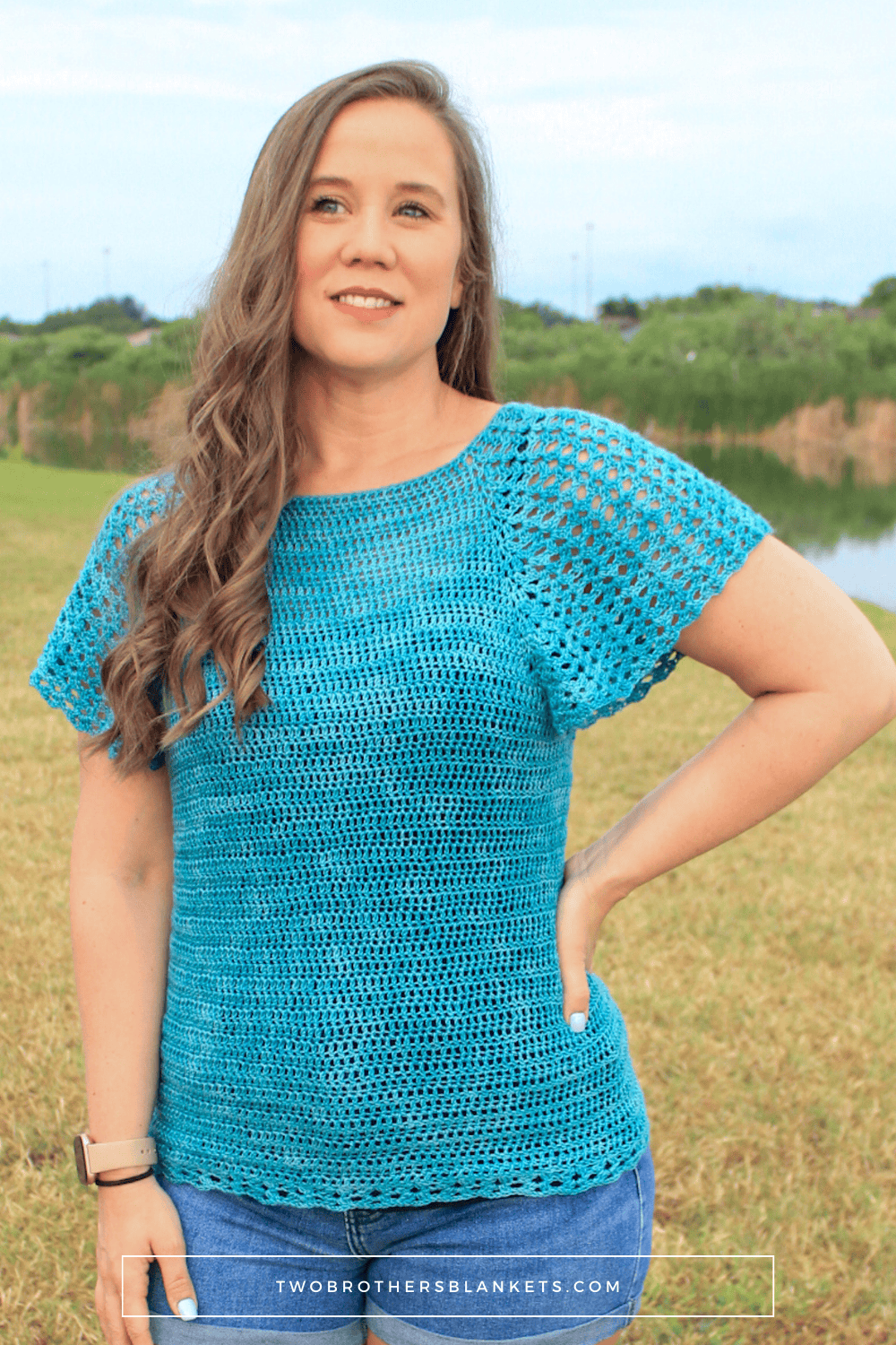 25 Top Down Construction Summer Crochet Top Patterns - Two Brothers ...