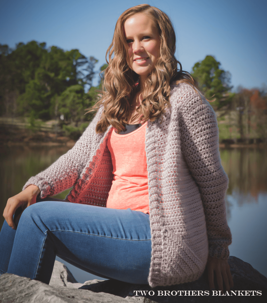 15 Bulky Weight Yarn Crochet Clothing Patterns - Two Brothers Blankets
