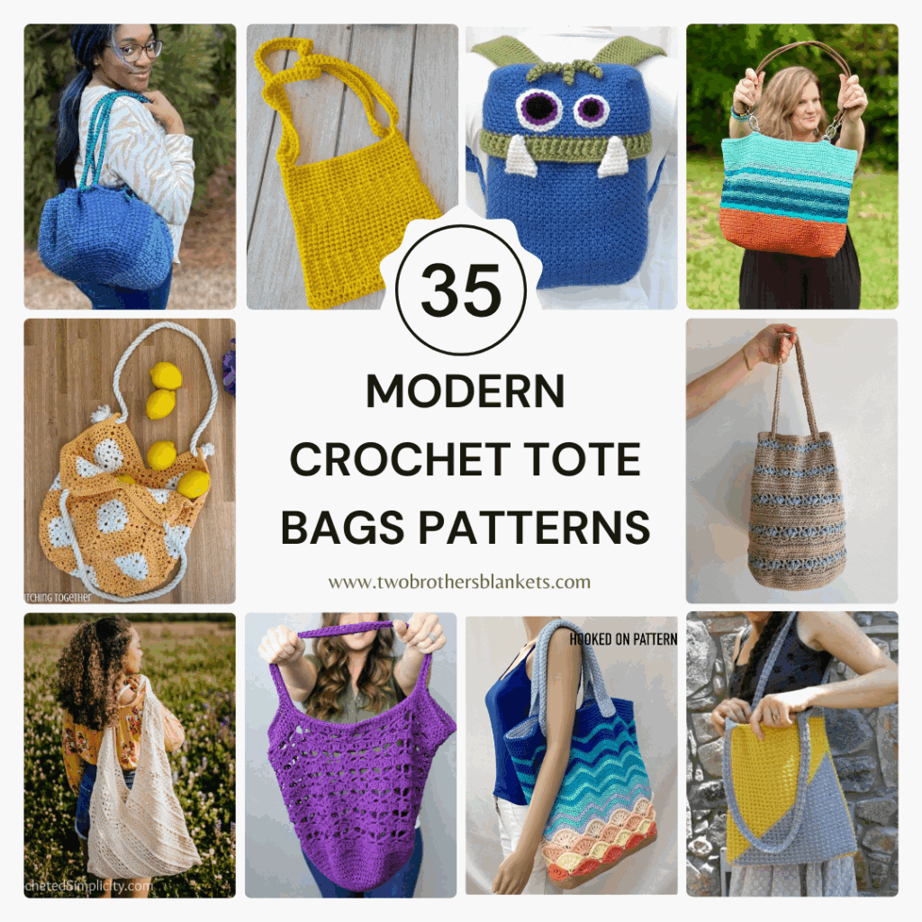 15 Bulky Weight Yarn Crochet Clothing Patterns - Two Brothers Blankets